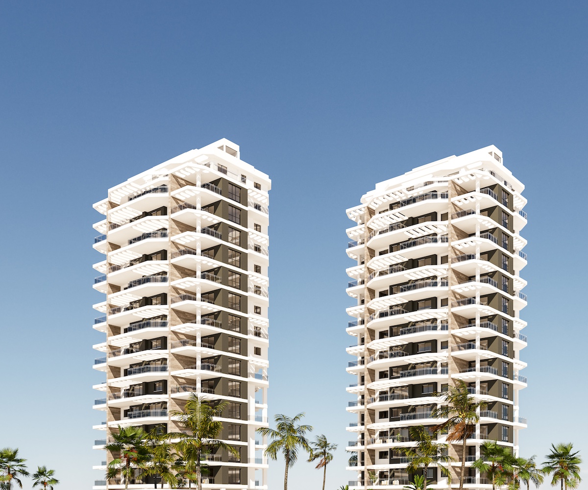 Nouveaux développements Jade Tower II Calpe Appartements avec vue sur ...